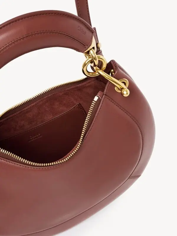 Chloé Marcie Small Hobo Shoulder Bag - Blush Brown