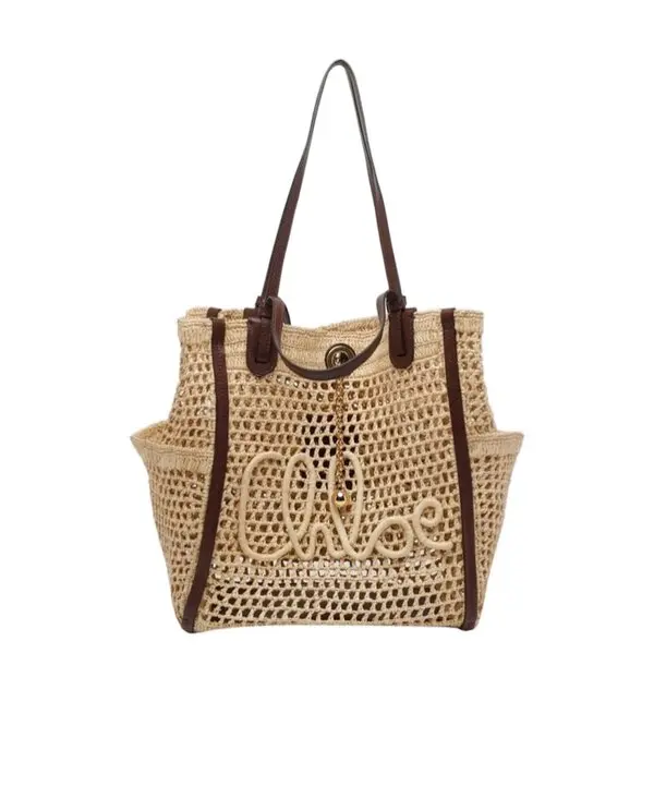 Chloé Iconic Shoulder Bag - Nude