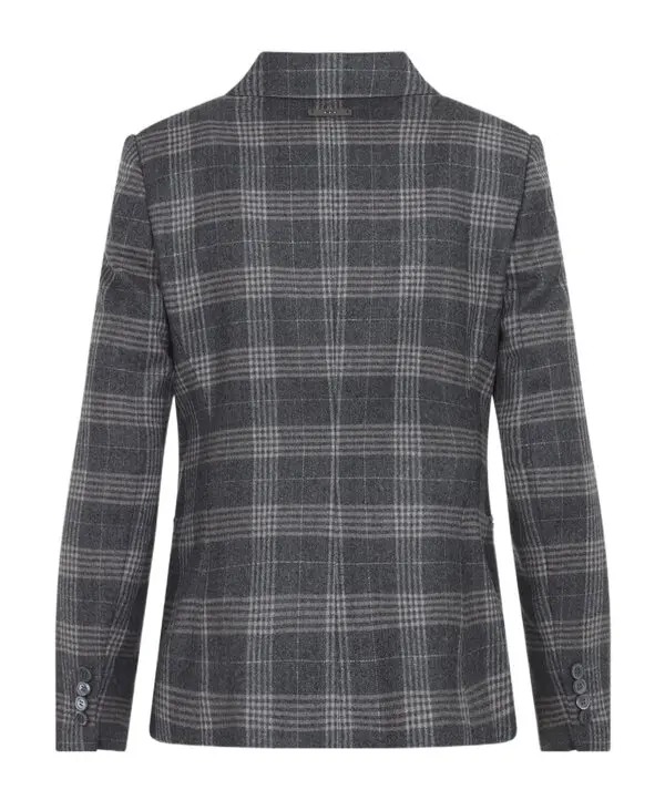 Peserico Plaid Suit Jacket