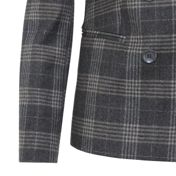 Peserico Plaid Suit Jacket
