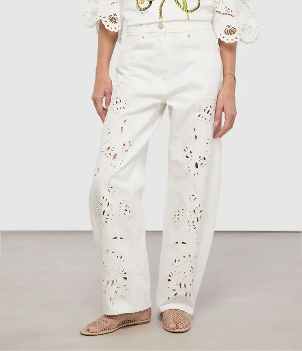 Farm Rio Broderie Anglaise Jeans