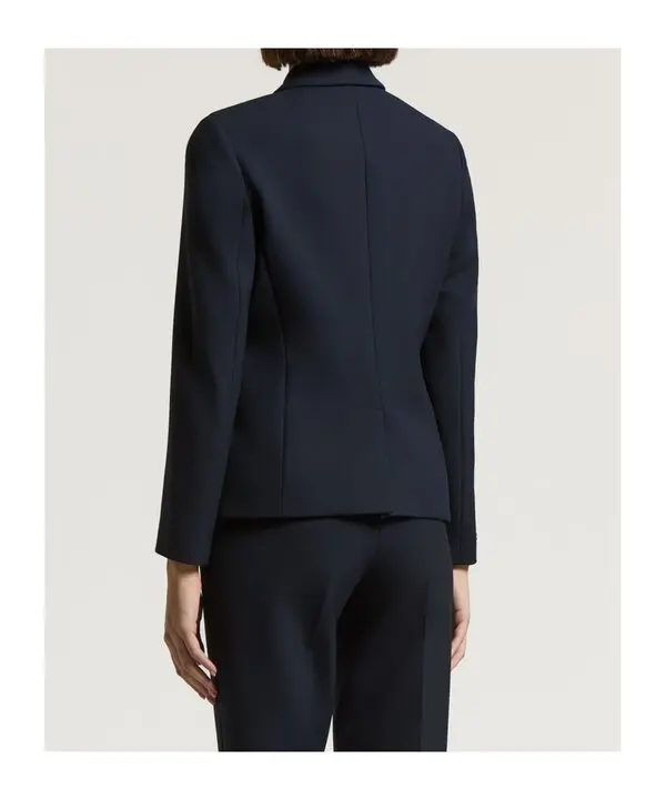 Peserico Compact Two-way Stretch Technical Fabric Blazer