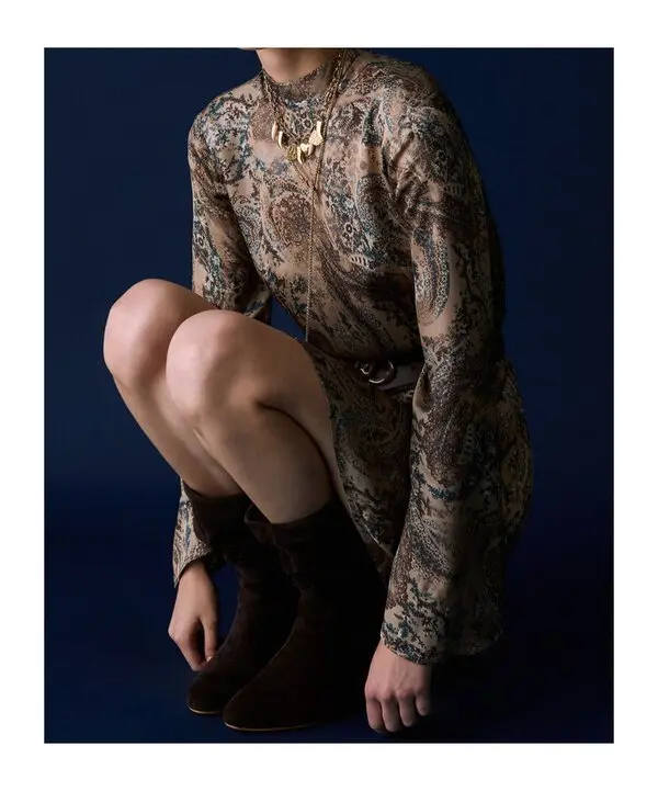 Liu Jo Printed Satin Short Dress