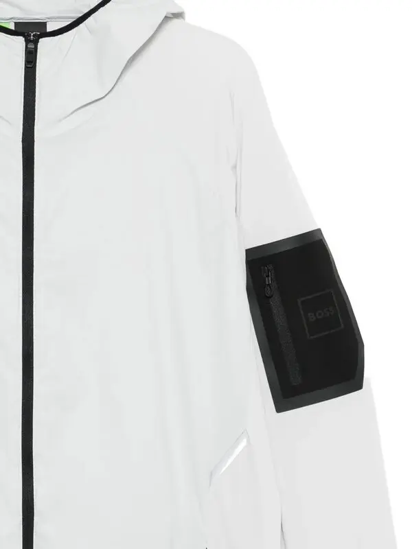 Hugo Boss Hooded Zip-up Jacket