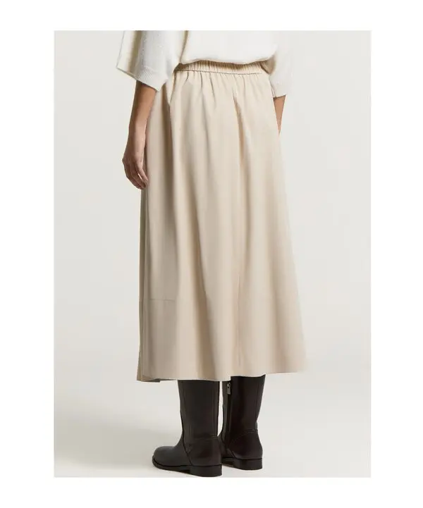Peserico Pleated Midi Skirt