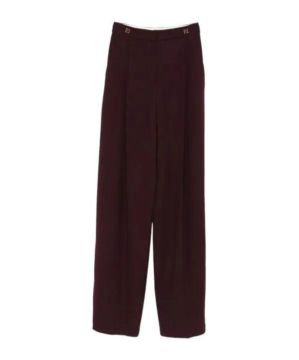 Elisabetta Franchi Pleated-front Trousers