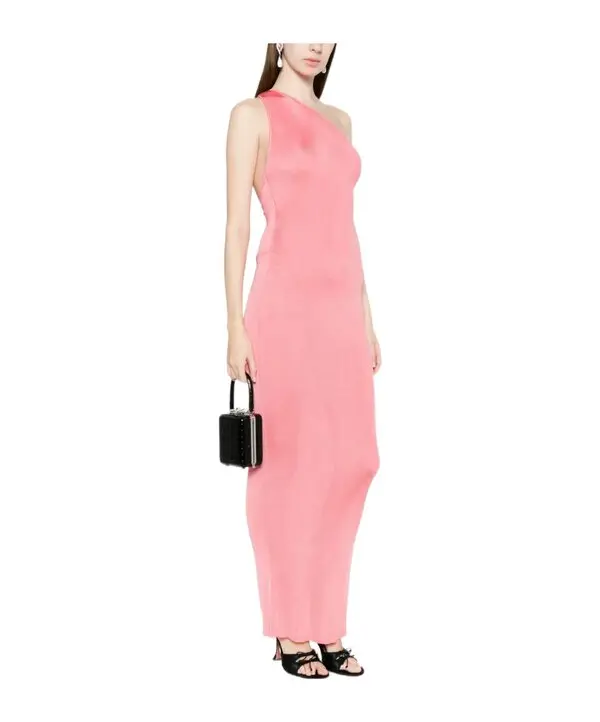 SELF-PORTRAIT One-shoulder Maxi Dress