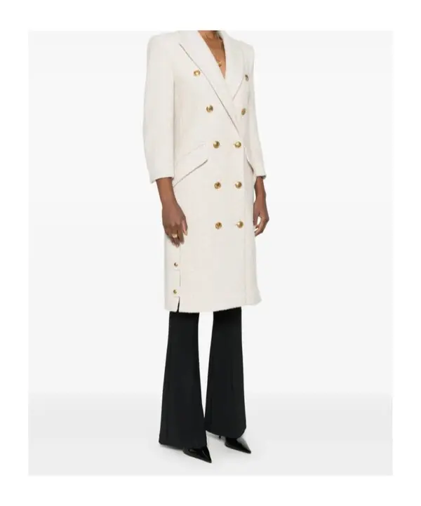 Elisabetta Franchi Double-breasted Coat