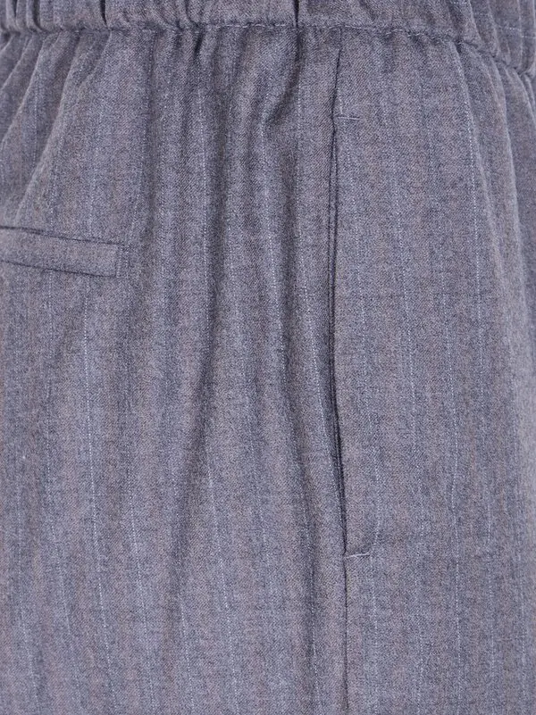 Peserico Elastic-waist Casual Trousers