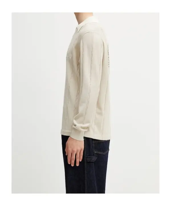 Filling Pieces V-neck Pullover With Embroidered Detail