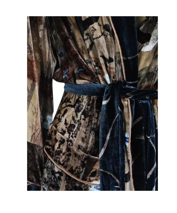 PIERRE-LOUIS MASCIA Printed Robe