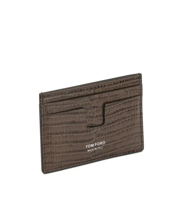 TOM FORD Tejus T Line' Card Holder