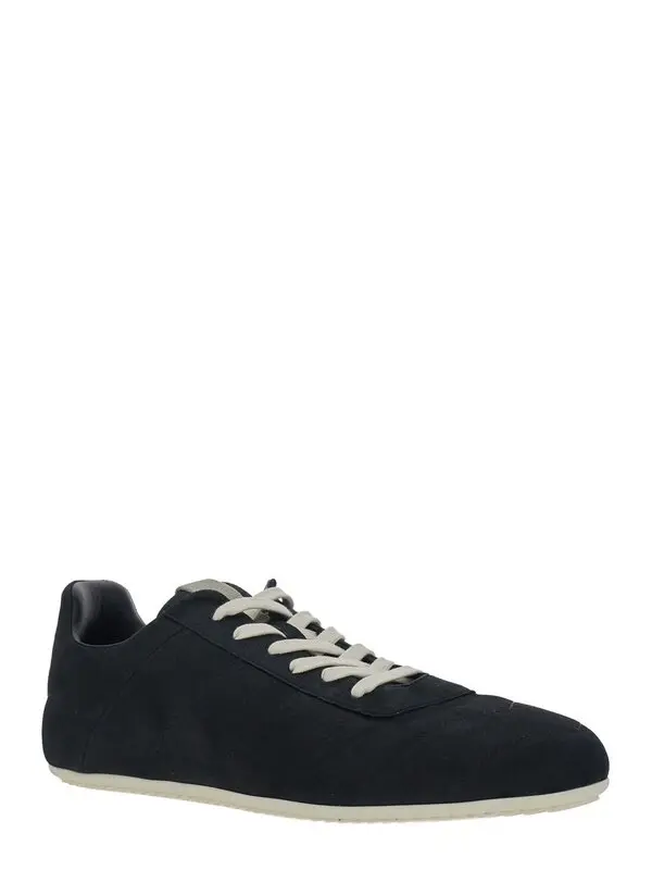 Rick Owens Quilted Minimal Low-top Sneakers