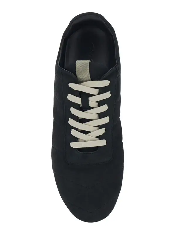 Rick Owens Quilted Minimal Low-top Sneakers