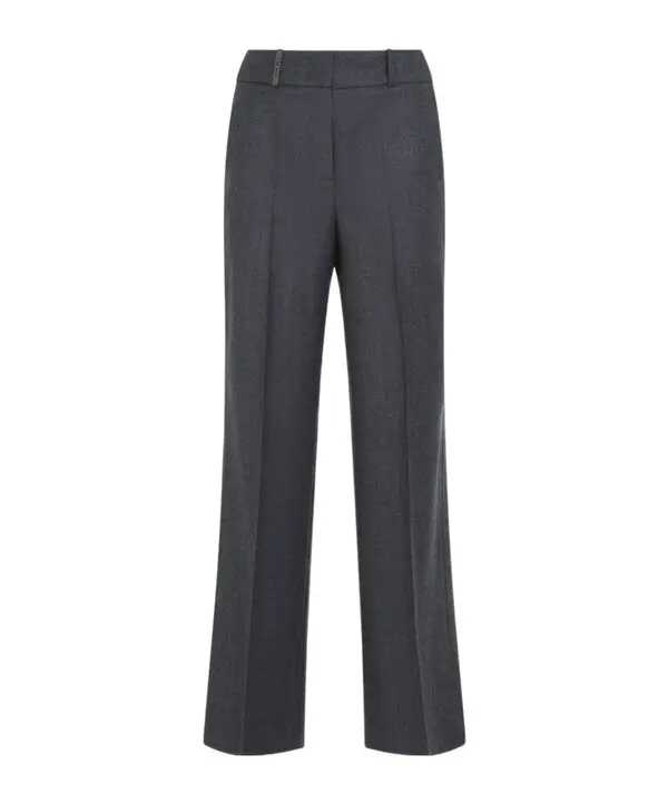Peserico Regular Pants - Dark Gray