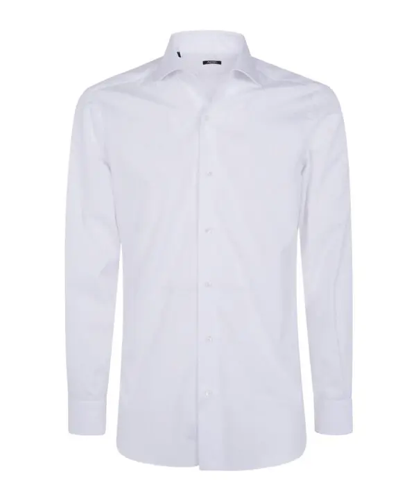 BARBA NAPOLI Long-sleeved Shirt - White