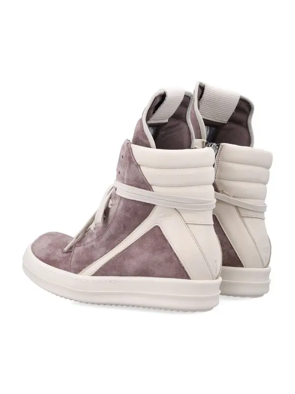 Rick Owens Lace-up High-top Casual - Purple