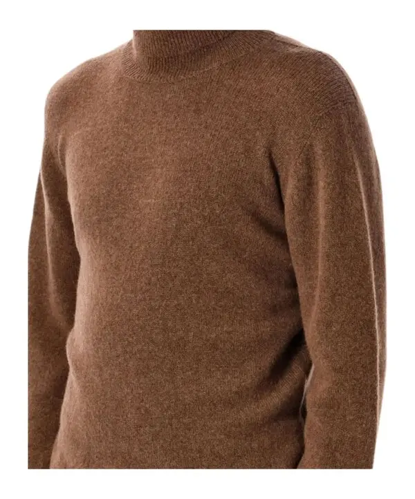 ROBERTO COLLINA High Neck Knitted Sweater