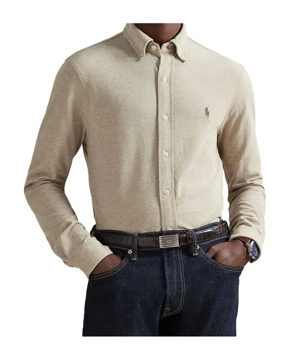 Polo Ralph Lauren Ralph Lauren Button-down Logo Shirt - Beige