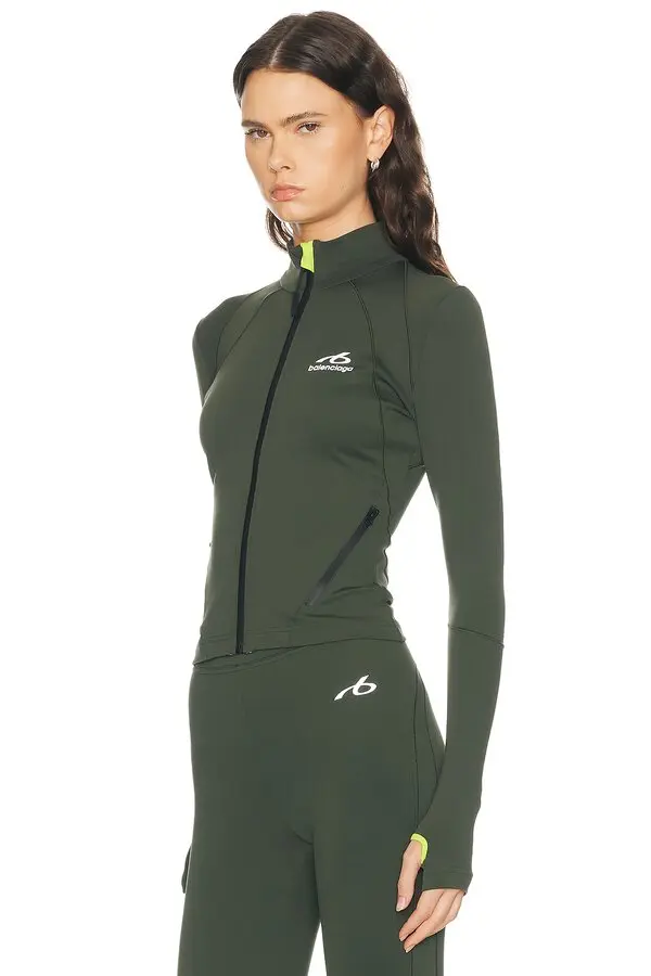 Balenciaga Fitted Zip-up Jacket