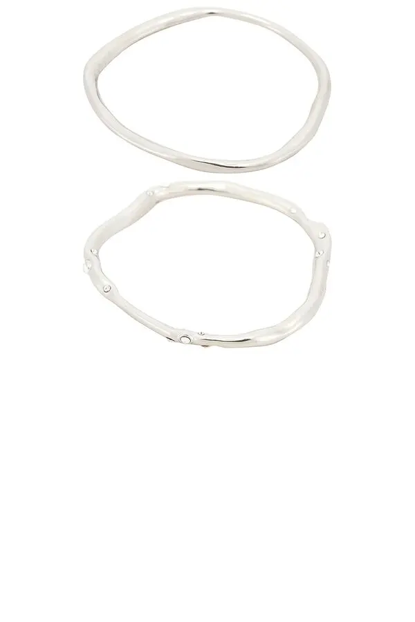 Dries Van Noten Handmade Set Of 2 Bangle Bracelets