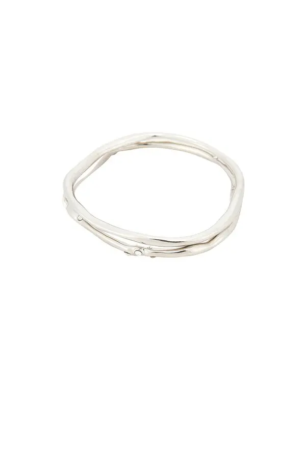 Dries Van Noten Set Of 2 Embellished Bangle Bracelets