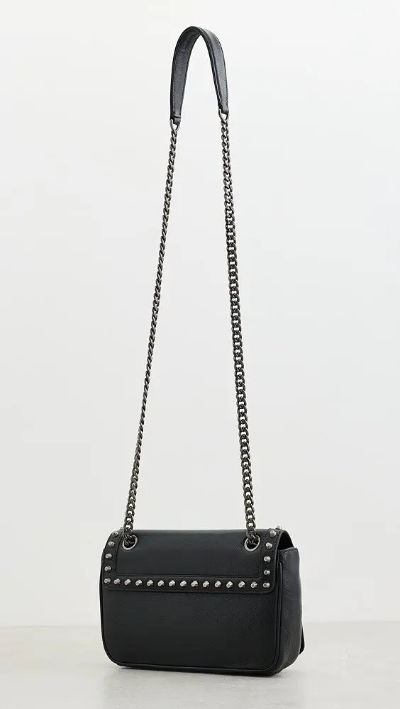 Shopbop Prada Calf Leather Chain Shoulder Bag