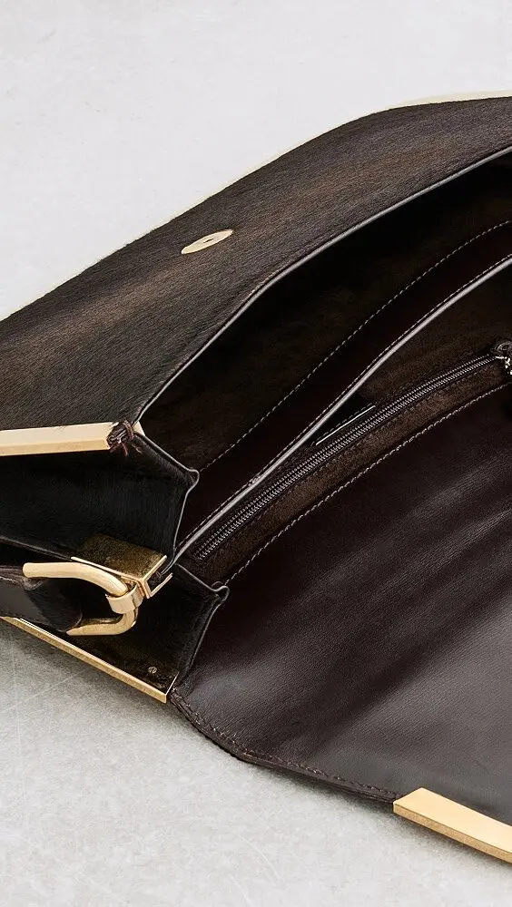 Shopbop Gucci Pony Hair Shoulder Bag With Gold Tone Hardware