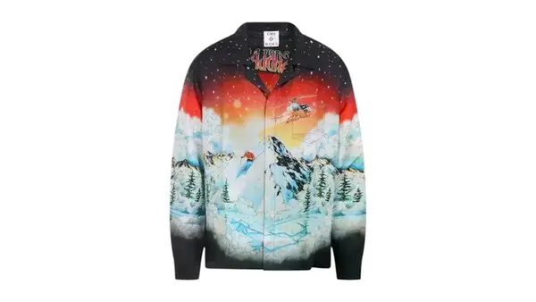 Casablanca Ski Lake Printed Longs Sleeve Shirt - Multicolor