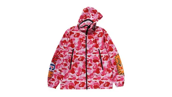A BATHING APE Abc Camo Shark Hoodie Jacket