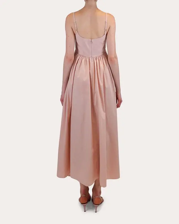 Azeeza Rachel Poplin Empire Midi Dress