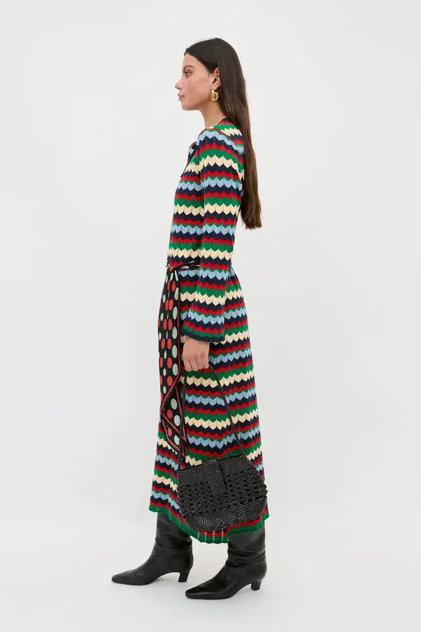 Rixo Lucila Retro Chevron Regular