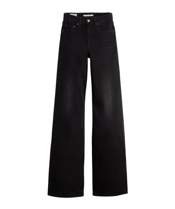 LEVI'S 728 High-rise Wide-leg Jeans - Worn Midnight