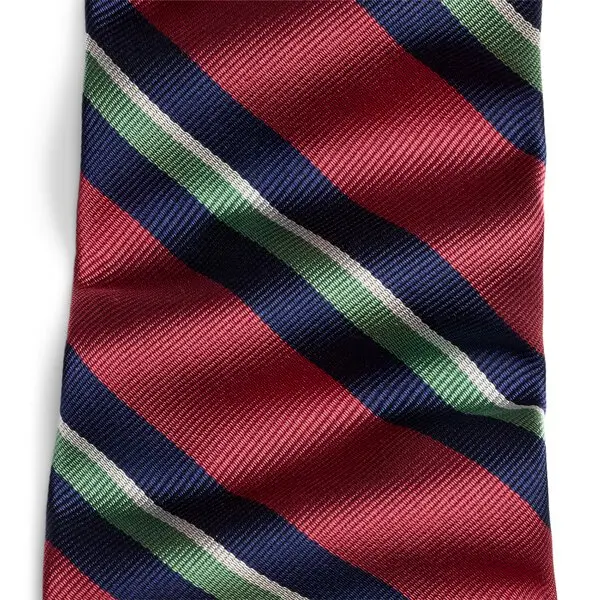 Ralph Lauren Striped Silk Repp Tie