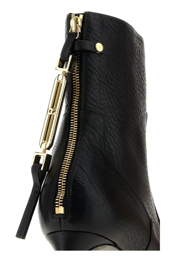 Dsquared2 Leather Ankle Boots
