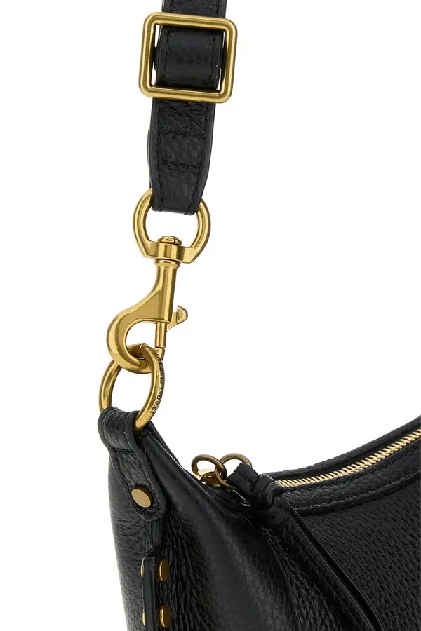 Isabel Marant Étoile Leather Oskan Moon Crossbody Bag