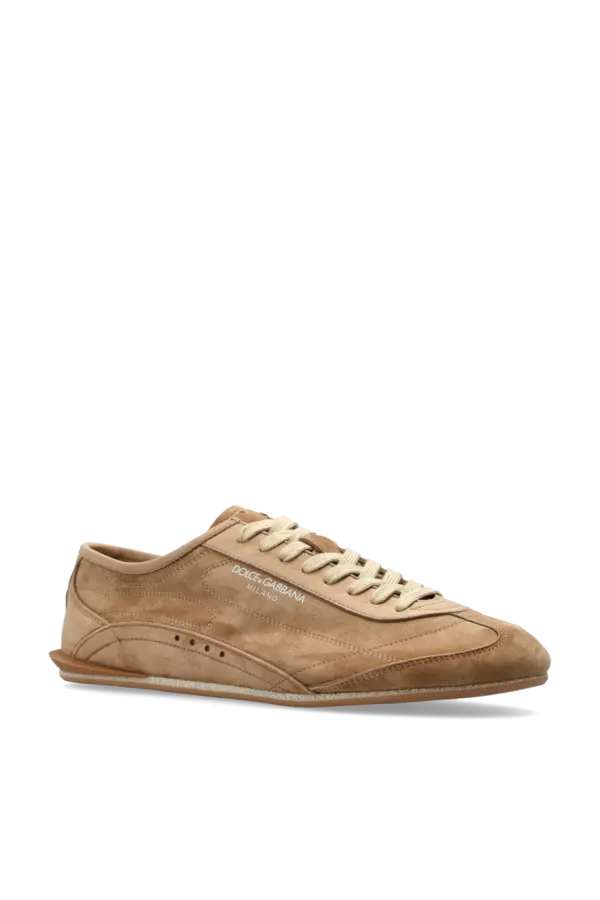 Dolce & Gabbana Suede Low-top Sneakers