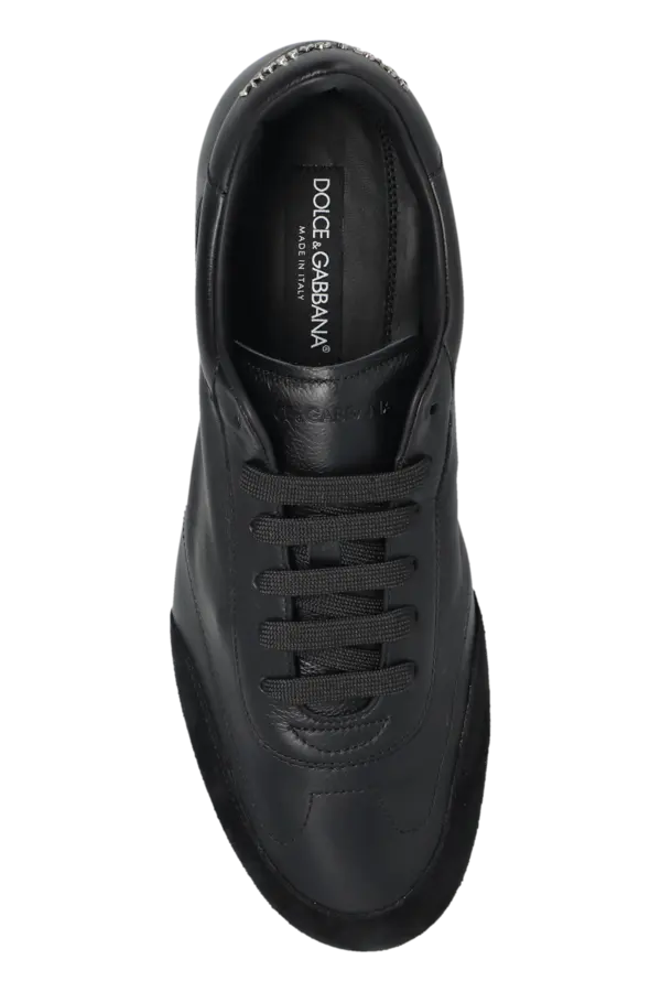 Dolce & Gabbana Ginnica Leather Low-top Sneakers