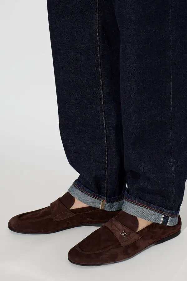 Dolce & Gabbana Suede "loafers" Shoes