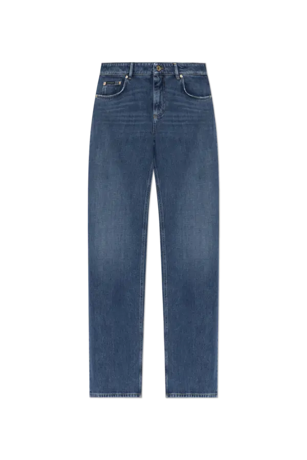 Dolce & Gabbana Straight-leg Jeans - Blue