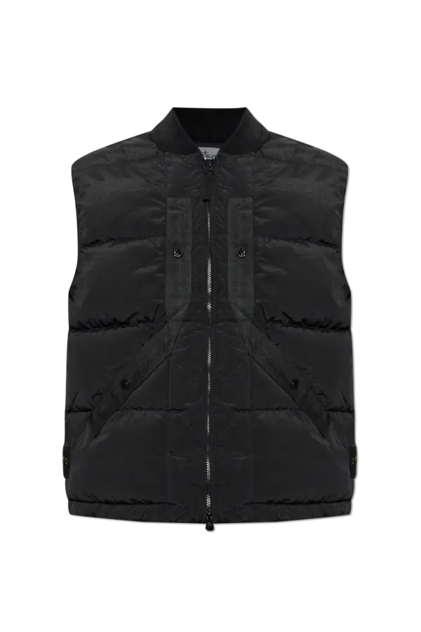 Stone Island Puffer Vest - Black