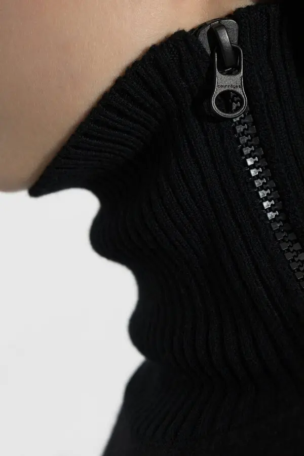COURREGES Wool Turtleneck Sweater