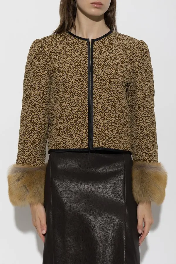 Valentino Garavani Jacket With Animal Print