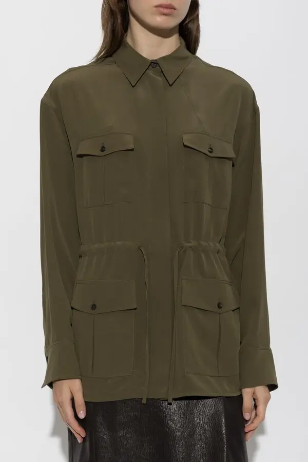 FERRAGAMO Shirt With Drawstring Waist