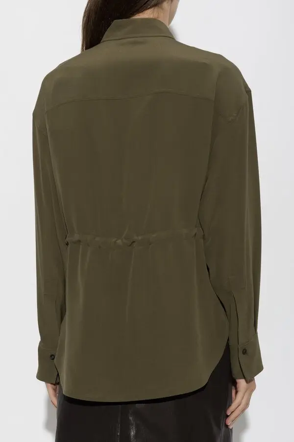 FERRAGAMO Shirt With Drawstring Waist