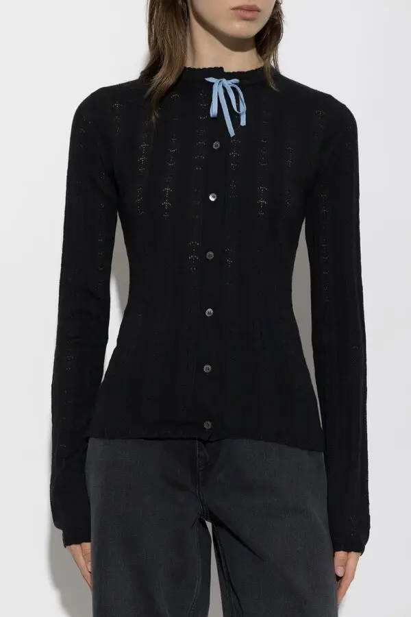 Marni Cardigan With A Decorative Knit