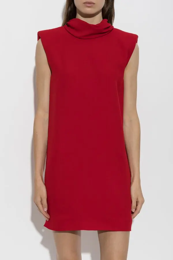 Valentino Garavani Silk Mini Dress With Pockets