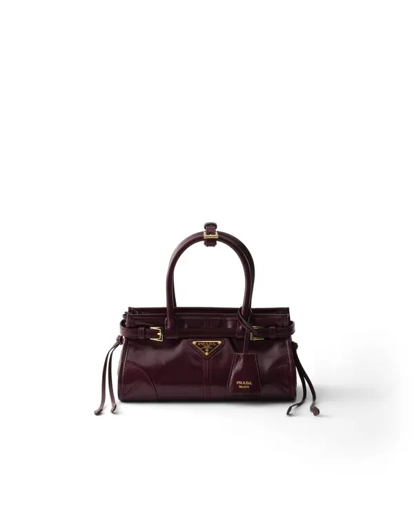 Prada Bonnie Leather Mini-bag - Red