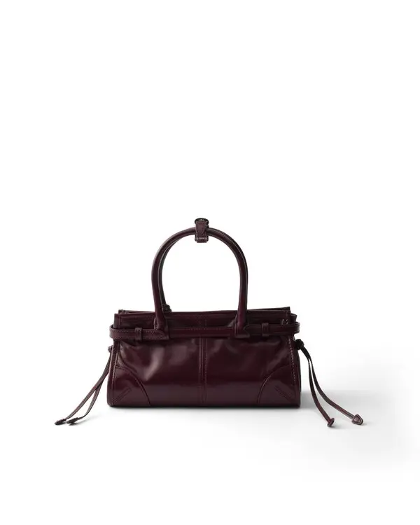 Prada Bonnie Leather Mini-bag - Red