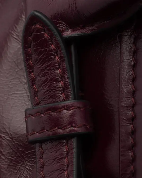 Prada Bonnie Leather Mini-bag - Red